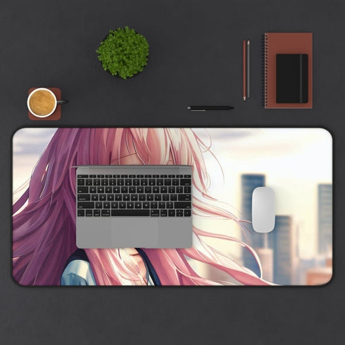 Pink Hair Anime Girl Desk Mat – Swathi Store
