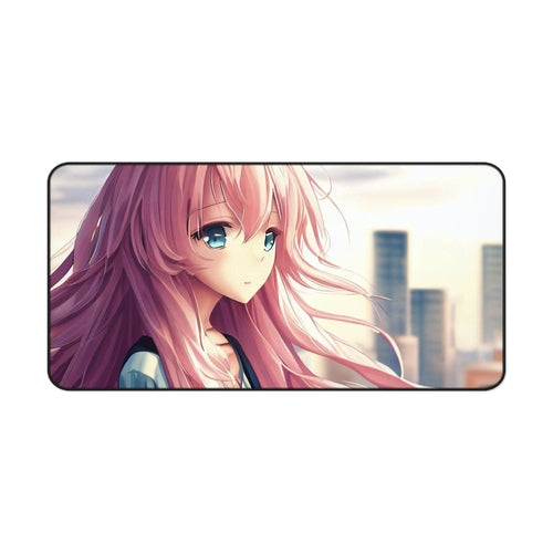 Pink Hair Anime Girl Desk Mat – Swathi Store